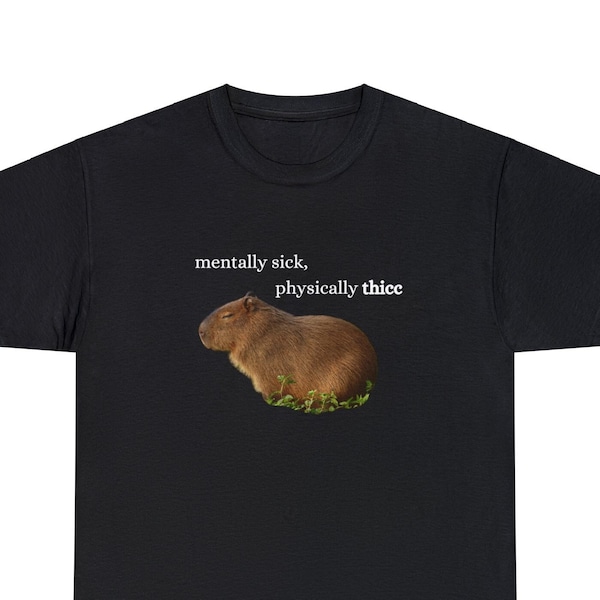 Sick Capybara - Etsy