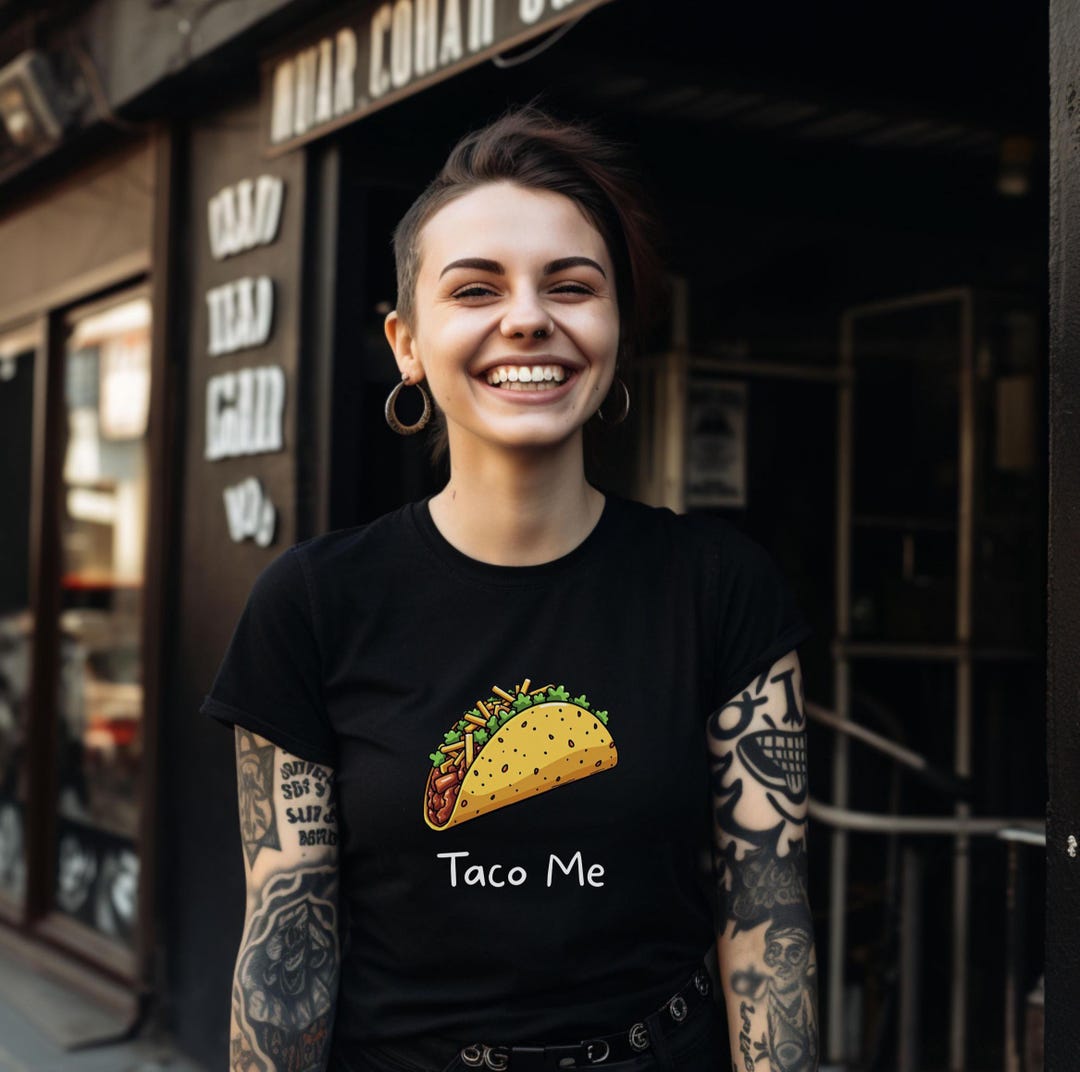 Taco Night Essential: Fun Foodie Shirt for Mexican Food Lovers, Taco ...