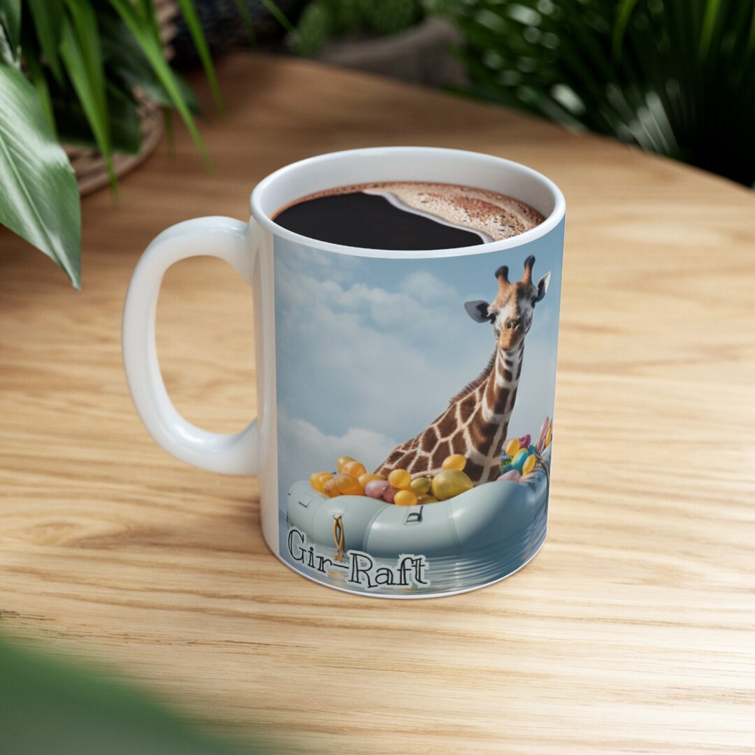 Gir-raft Coffee Mug Best Birthday Gift Humorous Best Selling Ocean Sea ...