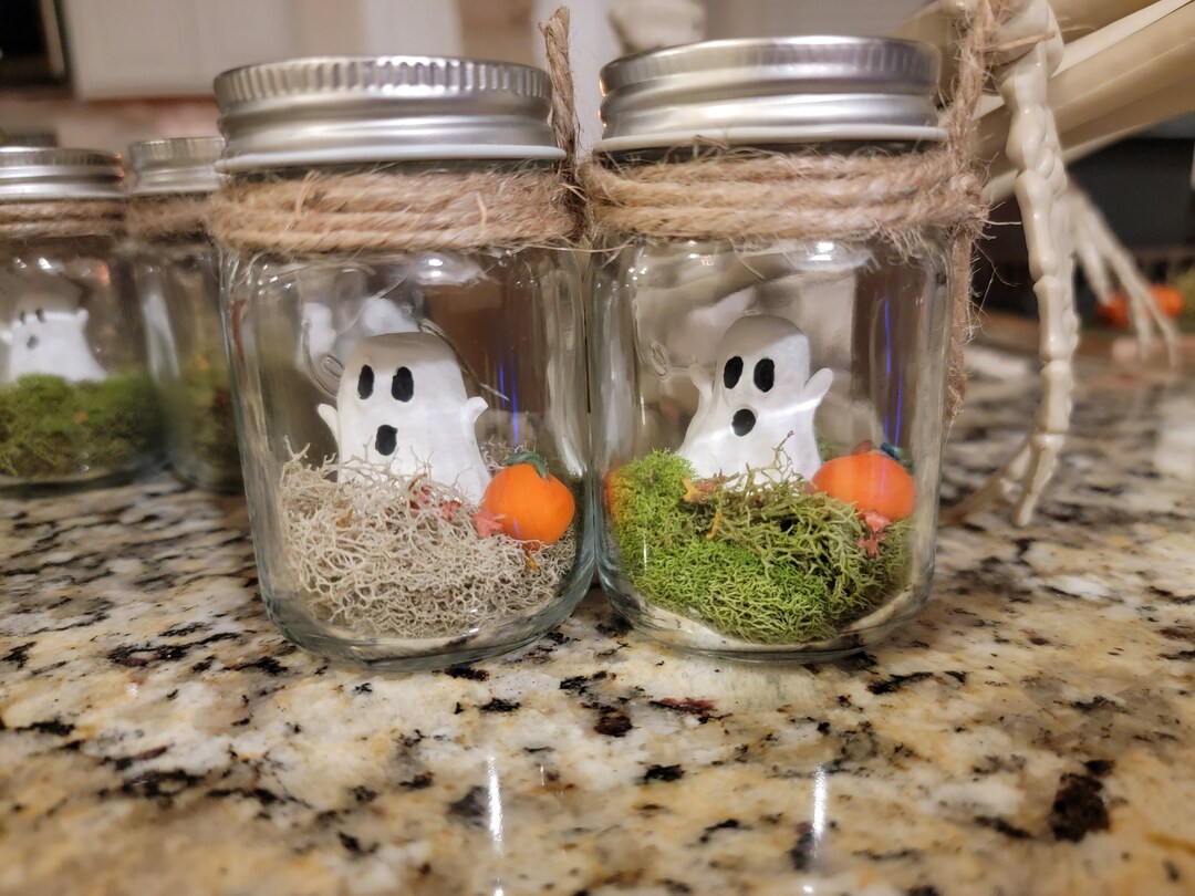 Pet Ghost in a Jar - Etsy