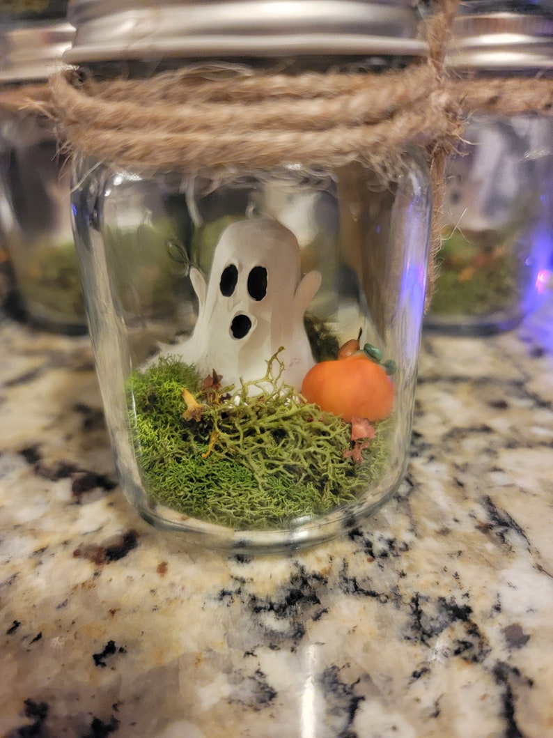 Pet Ghost in a Jar - Etsy