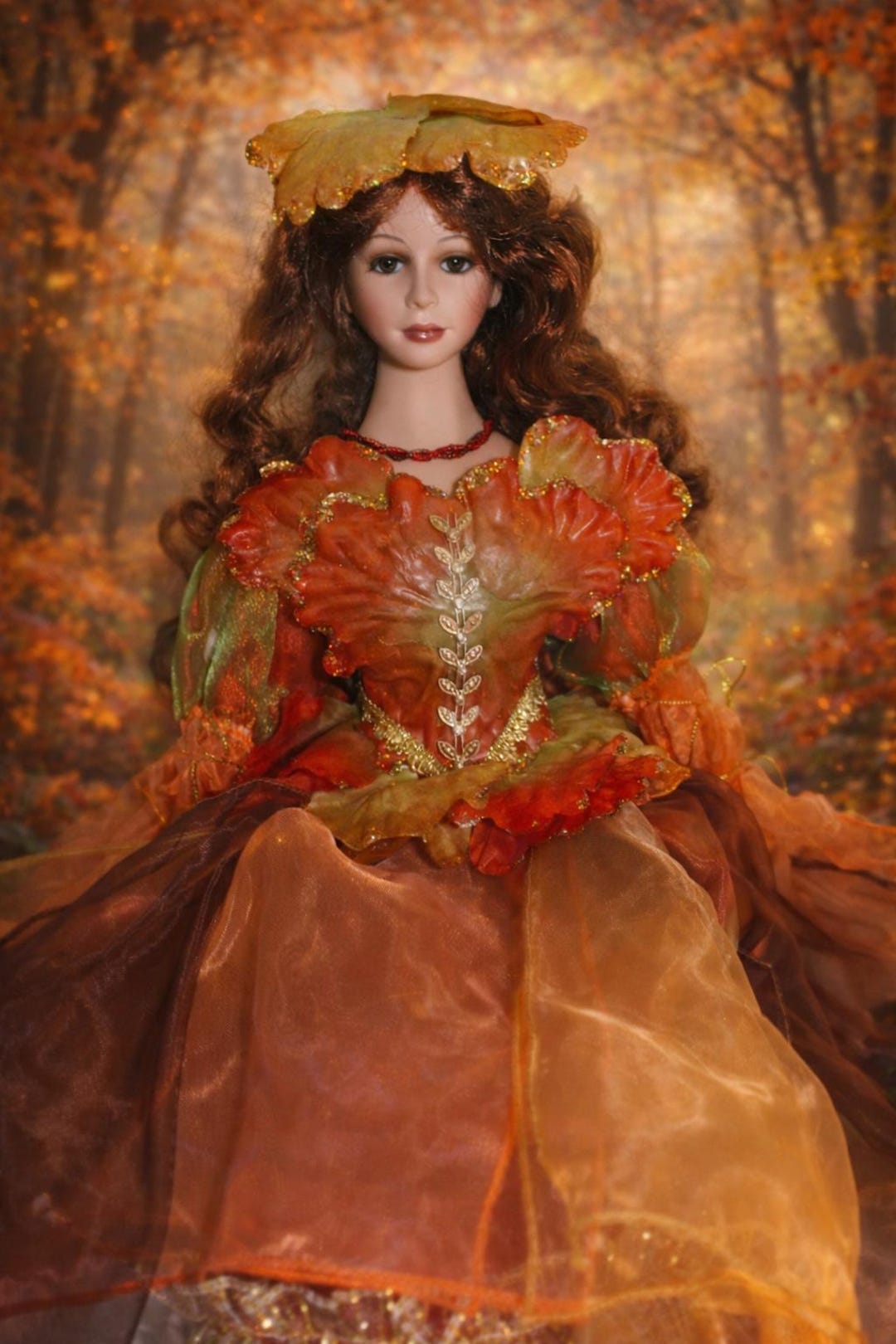 Liora Autumn Fae Spirit Haunted Doll – • Transformation & Harvest ...