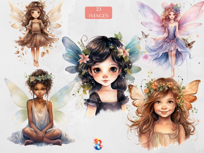 23 Watercolor Fairies Clipart Fairy Clipart Watercolor Fairies, PNG ...