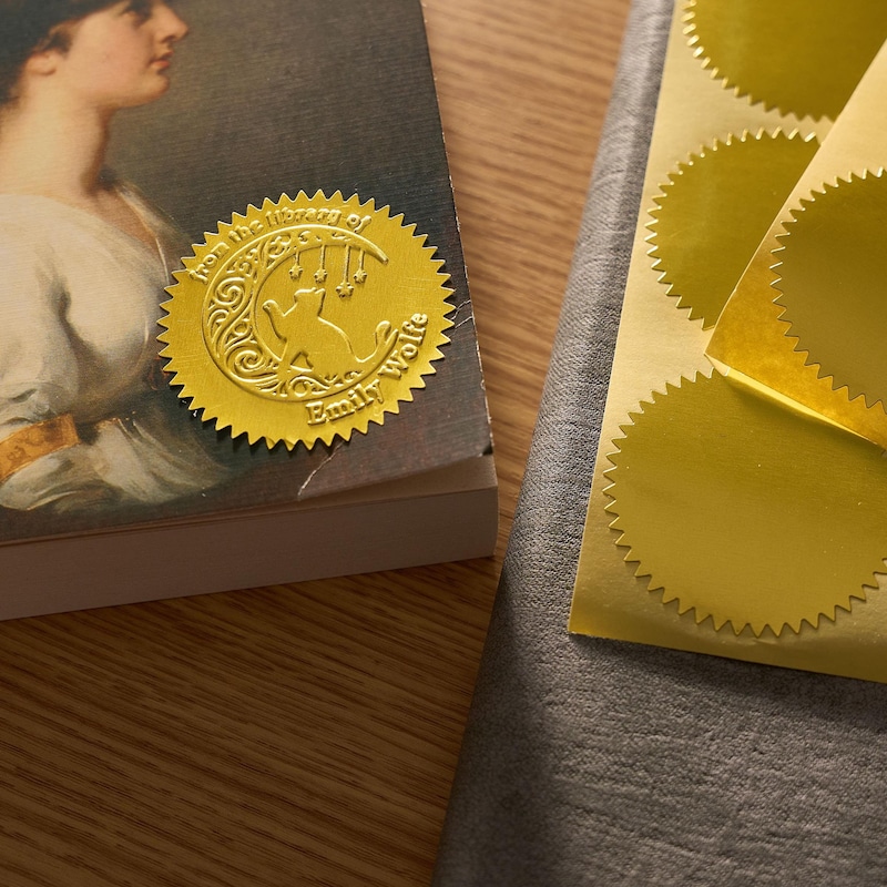 Gold Embosser Library - Etsy