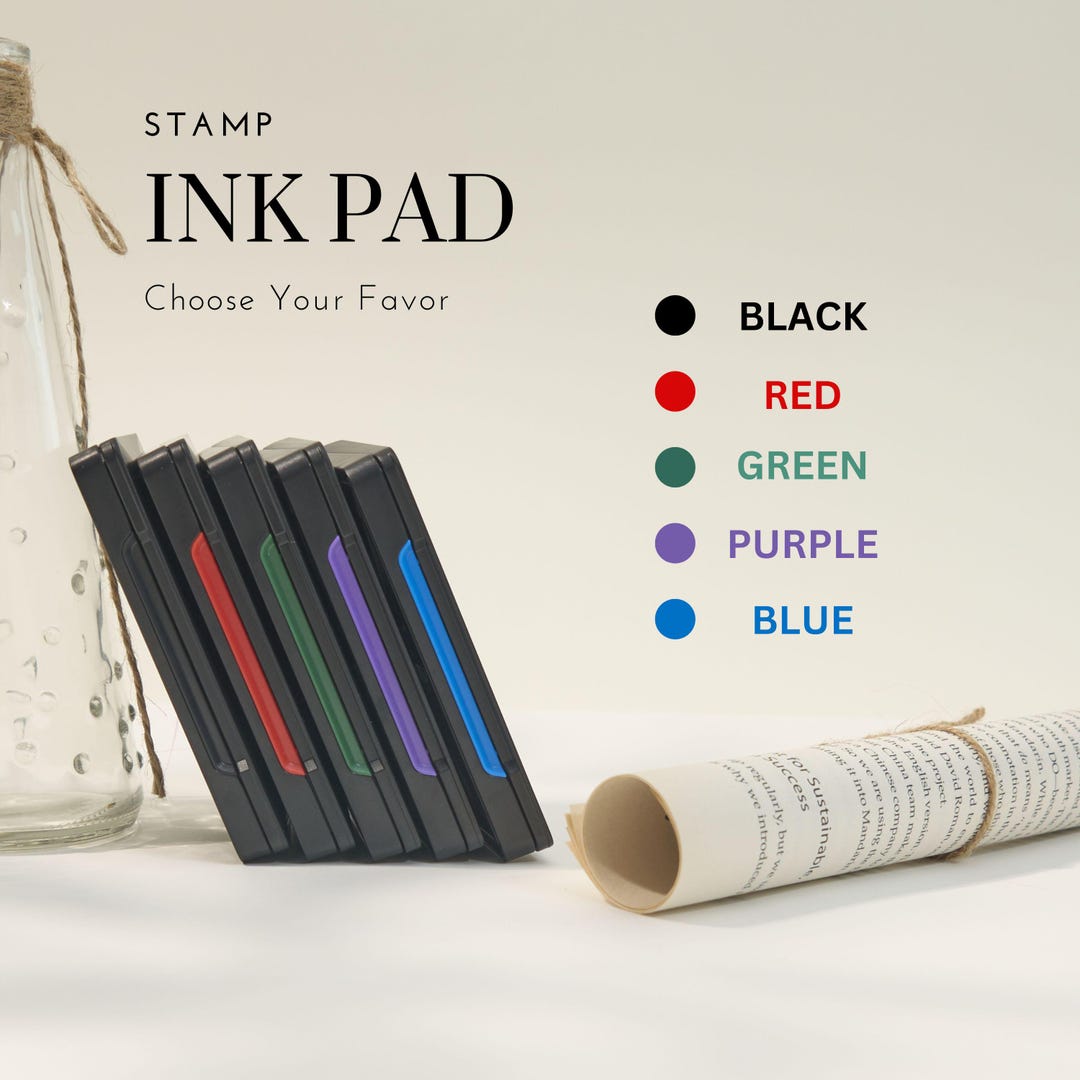 STAMP INK PAD - Etsy
