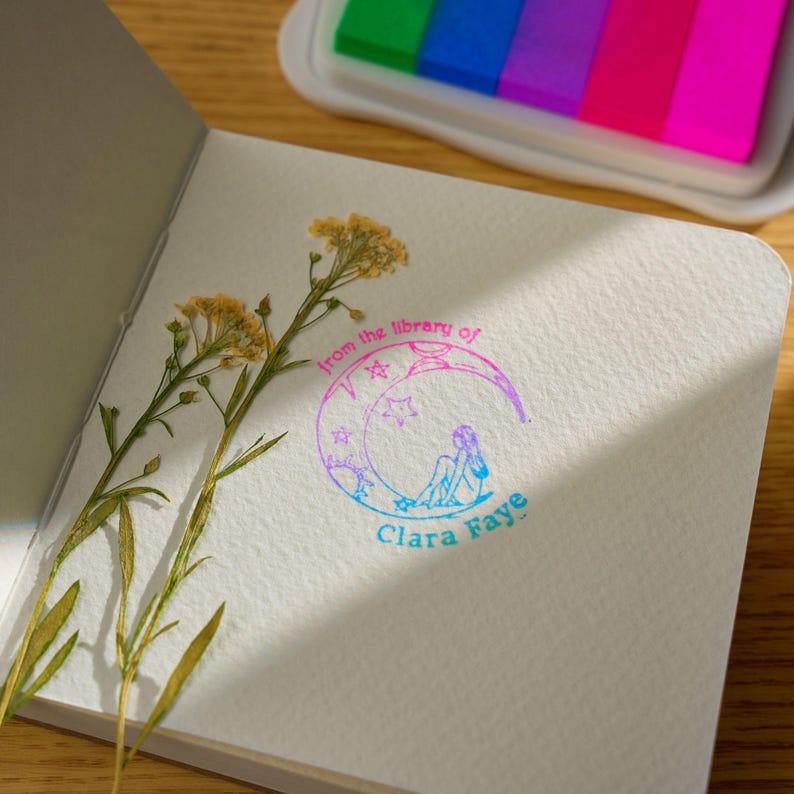 Multi-color Ink Pad: Fast Drying Gradient Stamp Ink - Etsy
