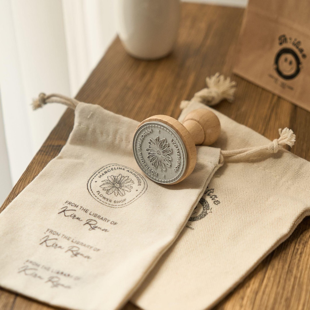 CUSTOM LOGO STAMP | Business Stamp | Personalized Stamp, Egg Stamp ...