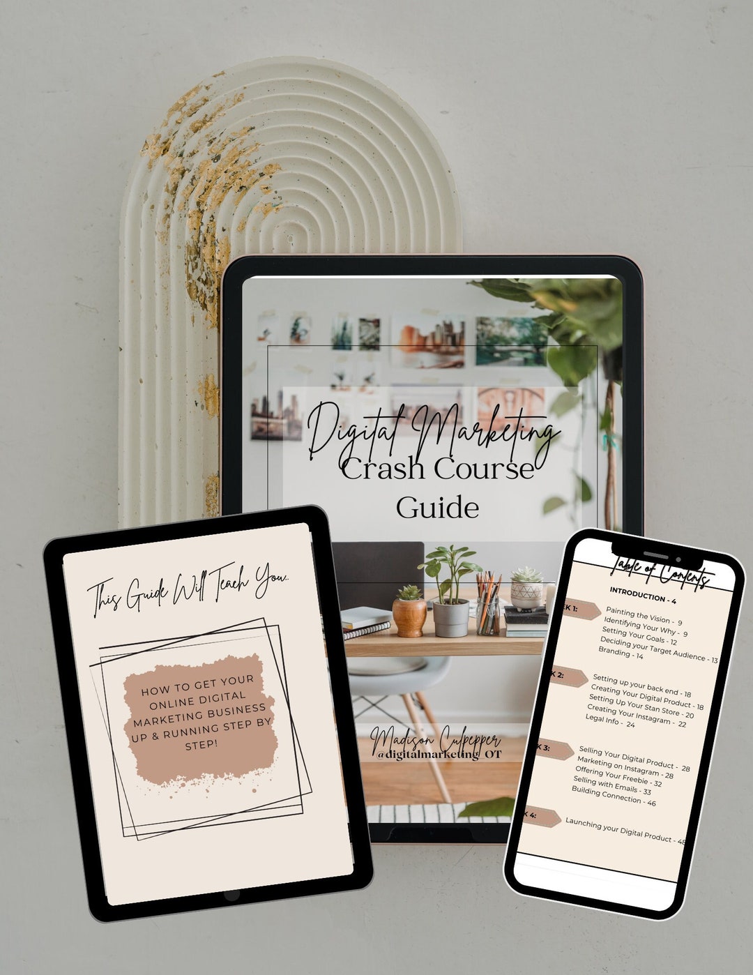 Done for You: Digital Marketing Crash Course Guide W/ MRR & PLR - Etsy