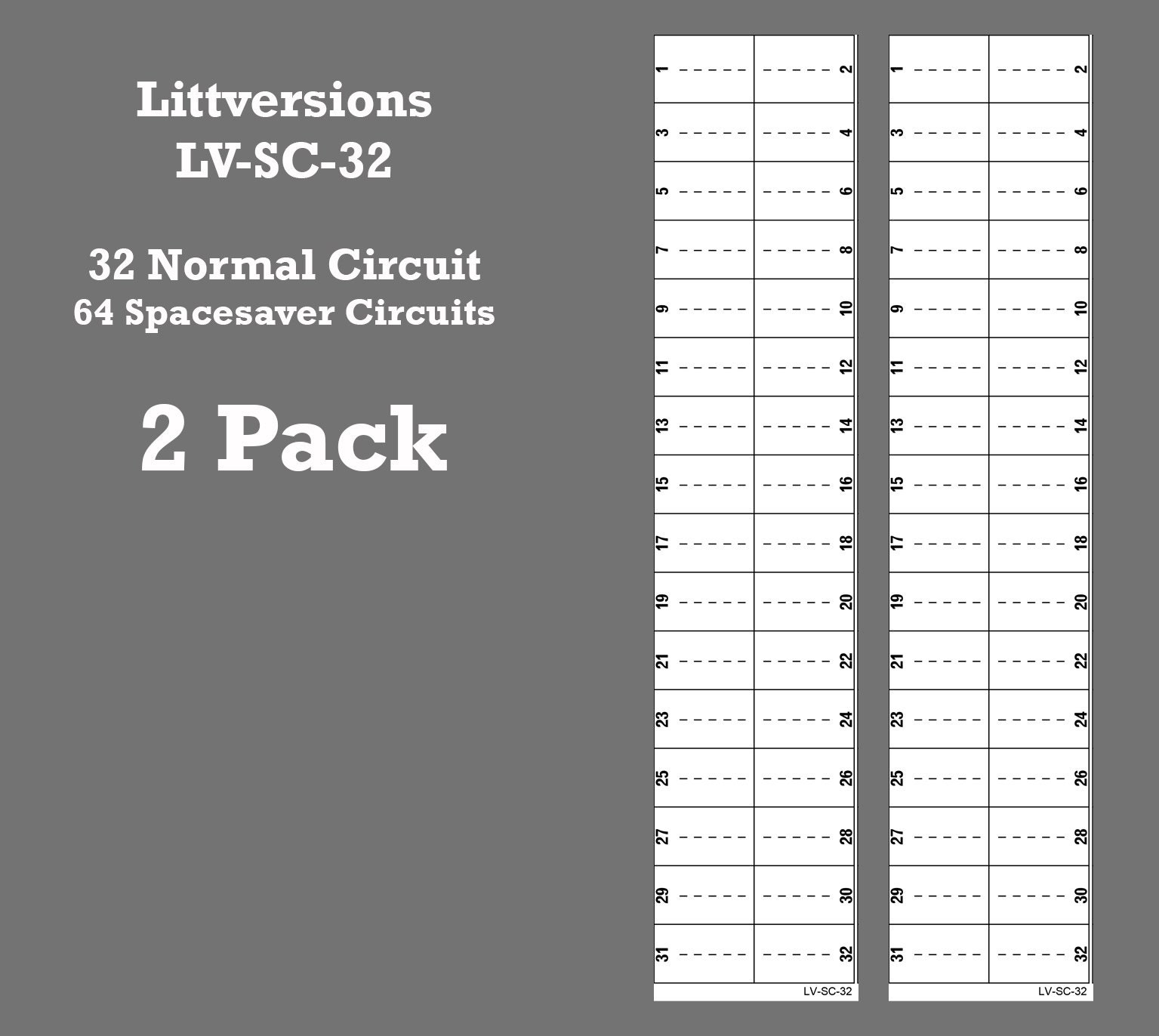 Littversions Replacement for Square D Schneider Homeline Electrical ...