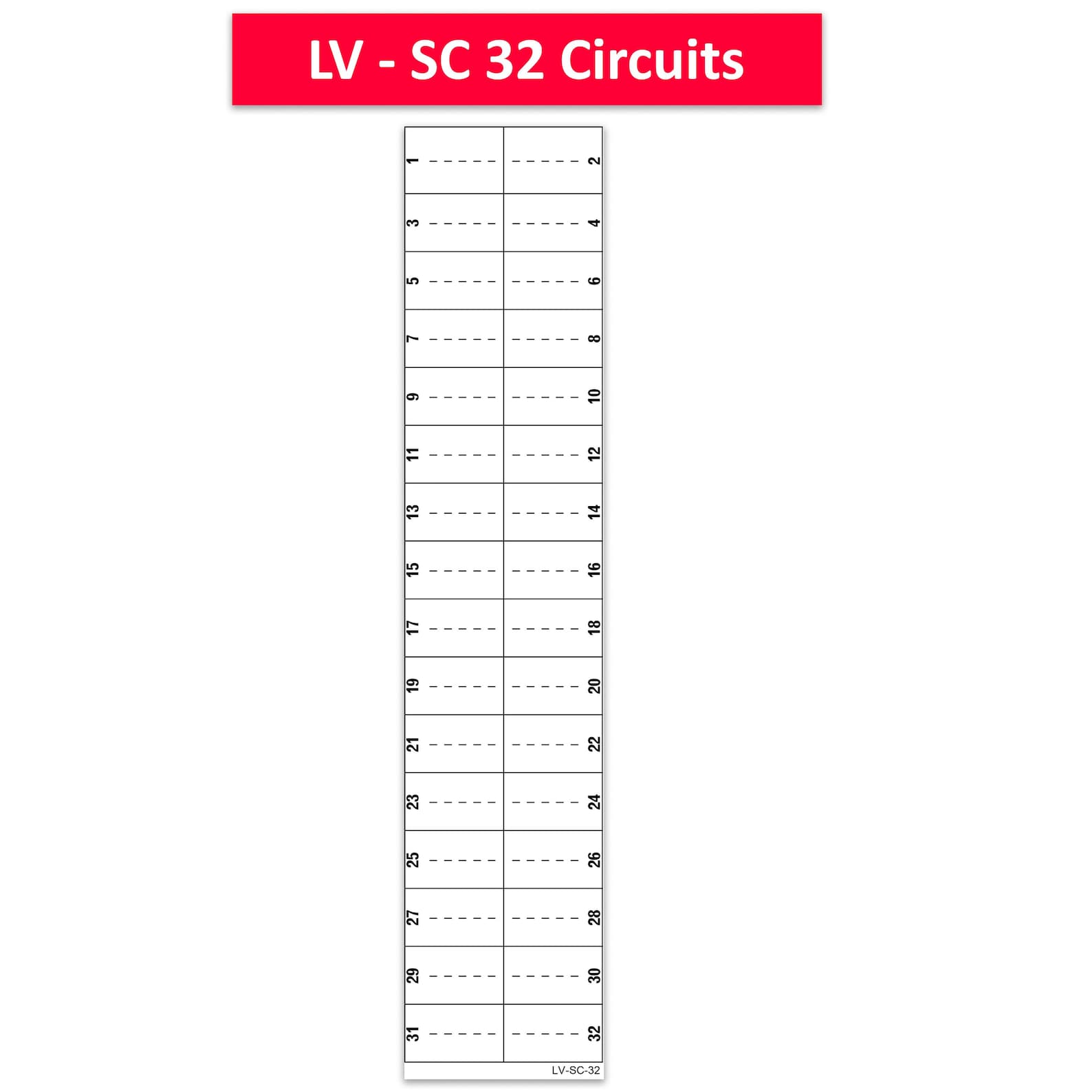 Littversions Replacement for Square D Schneider Homeline Electrical ...