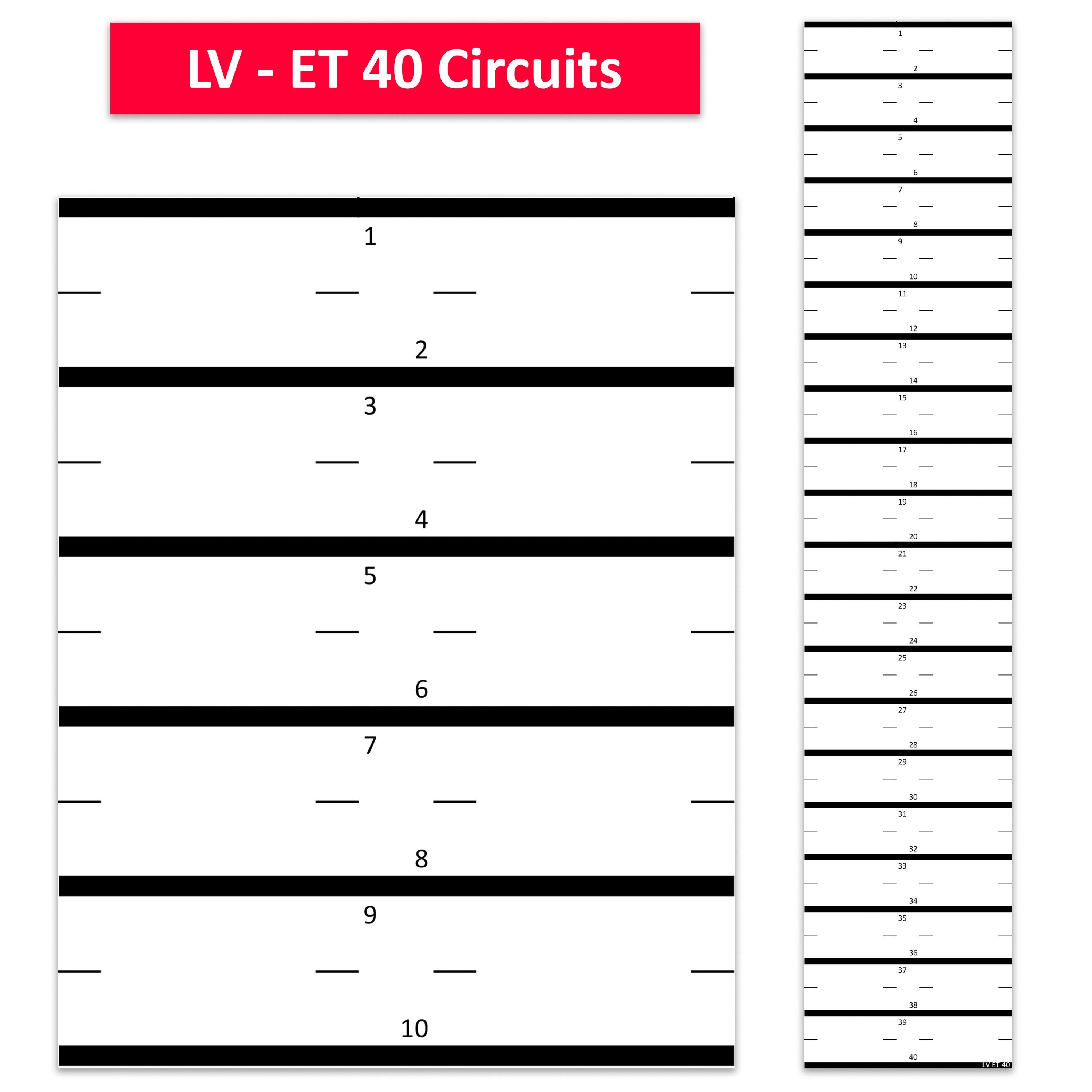 LV Replacement for Eaton Cutler Hammer Circuit Breaker Panel Directory ...