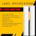 Littversions Ultimate 48 Circuits Bidirectional Breaker Directory Label ...