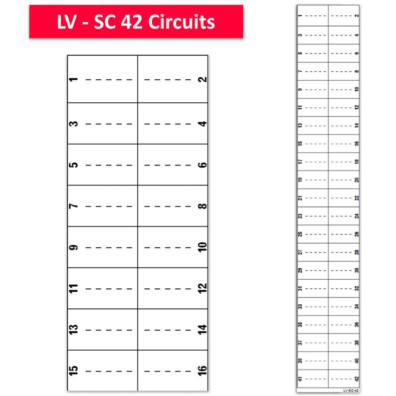 Littversions Replacement for Square D Schneider Homeline Electrical ...