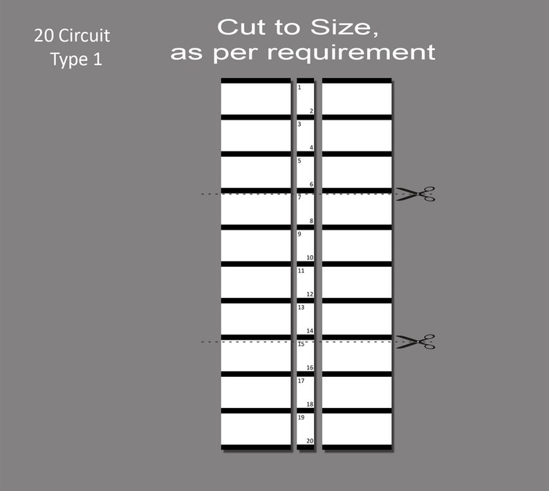 LV Replacement for Eaton Cutler Hammer Circuit Breaker Panel Directory ...