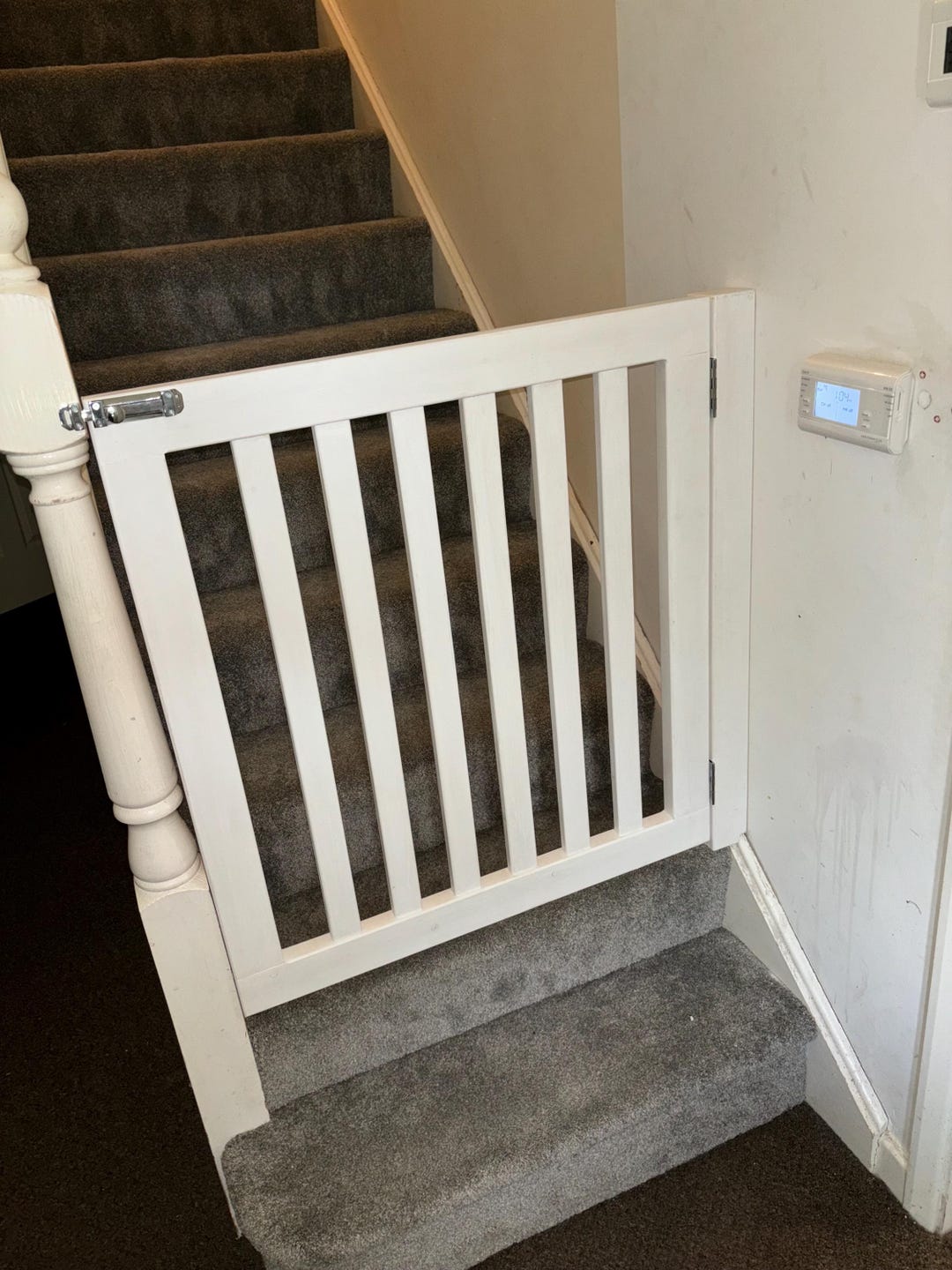 Bespoke Wooden Stair Gate - Etsy