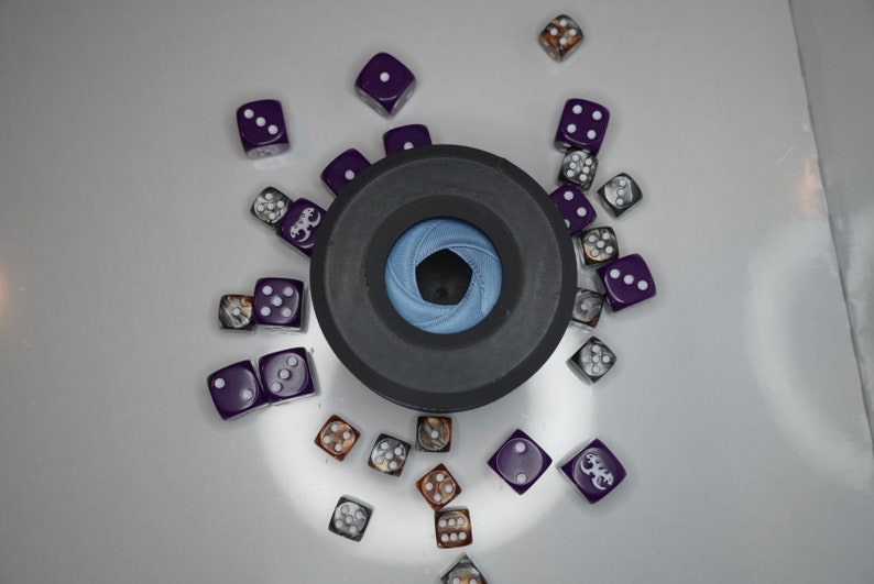 3D Printed Dice Container Mechanical Shutter - Etsy