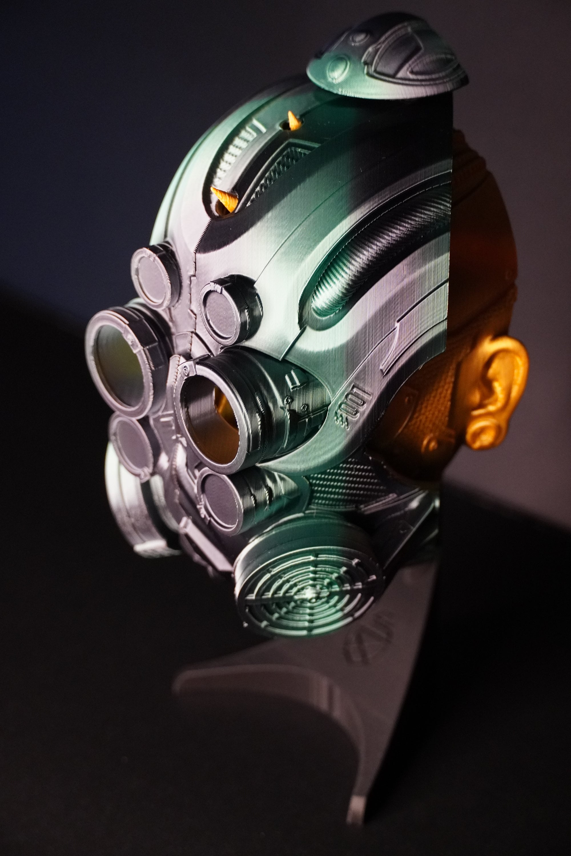 3D Printed Mechanical Desk Display Steampunk Inspired Desk or Wall ...