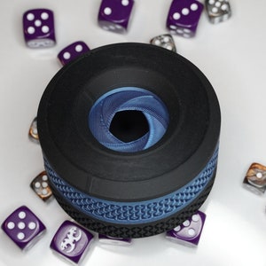 3D Printed Dice Container Mechanical Shutter - Etsy