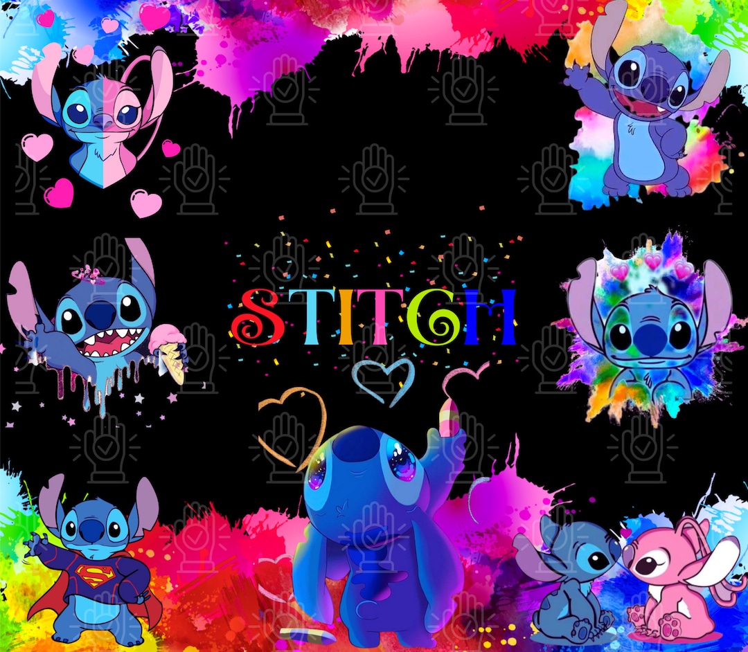 Stitch Tumbler Wrap Sublimation Design 20oz instant Download - Etsy