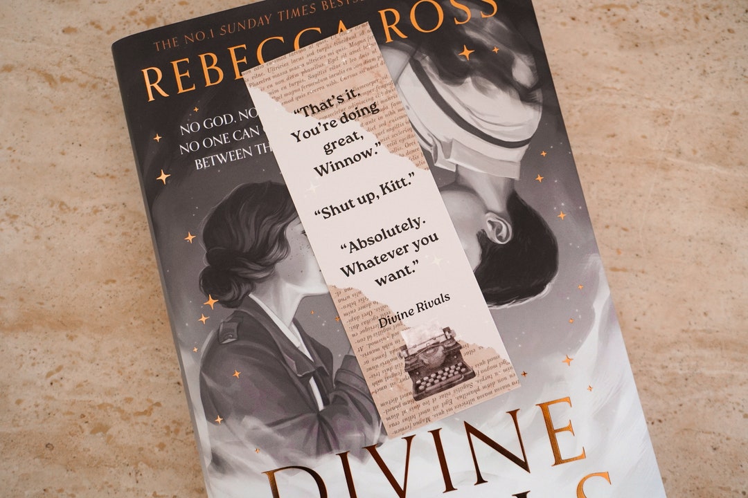 Divine Rivals Quote Bookmark | Fantasy Bookmark | Bookmark | - Etsy