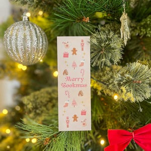 Bookish Christmas Bookmark Set (set of 4) | Bookmas | Christmas ...