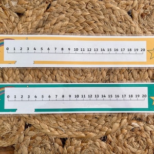Printable Number Line 1 to 20 - Homeschool - Educational Resources ...