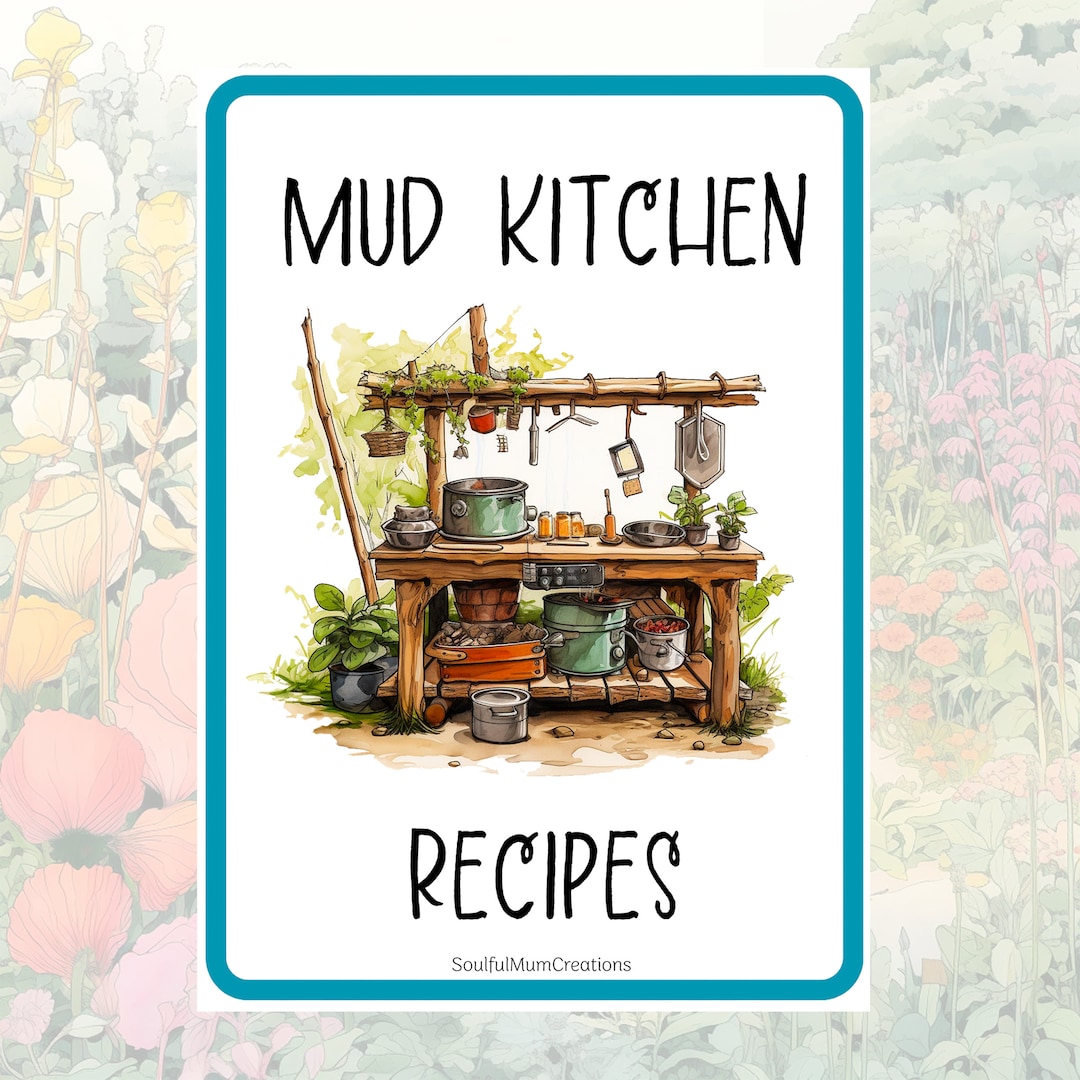 Printable Mud Kitchen Recipe Cards - Enhance Outdoor Learning and ...