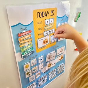 Printable Educational Learning Date & Weather Chart - Homeschooling ...