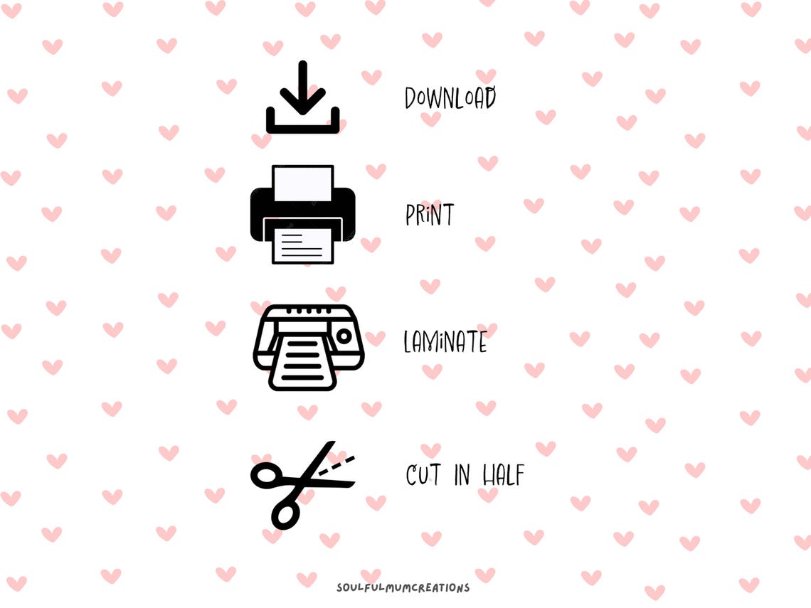 Printable Valentine's Mud Kitchen Recipe Cards - Sensory Play - Holiday ...