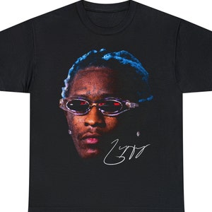 YOUNG THUG T-SHIRT | Rap Tee Concert Merch Kanye Thugger Slime Season ...