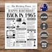 1965 Year You Were Born Back in 1965 Australian Poster What Happened in ...