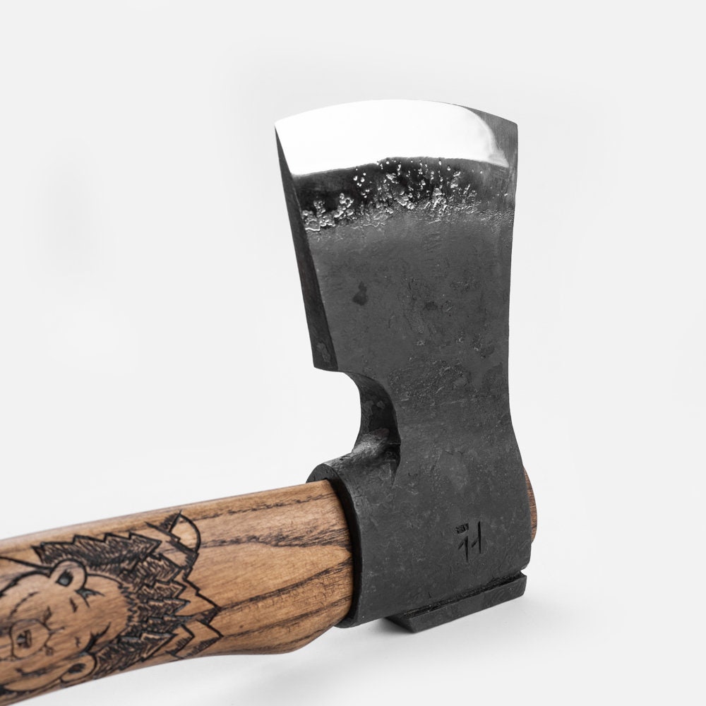 Finnish Forest Axe, Felling Axe, Hand Forged Axe With Leather Case ...