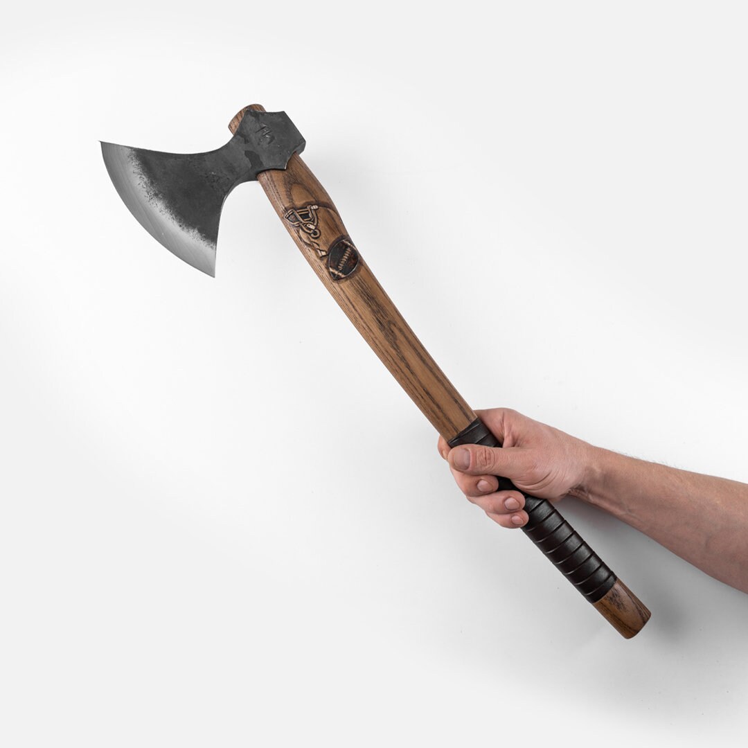 Balto-slavic Axe, Hand Forged Two-handed Axe, Broad Axe, Viking Axe ...