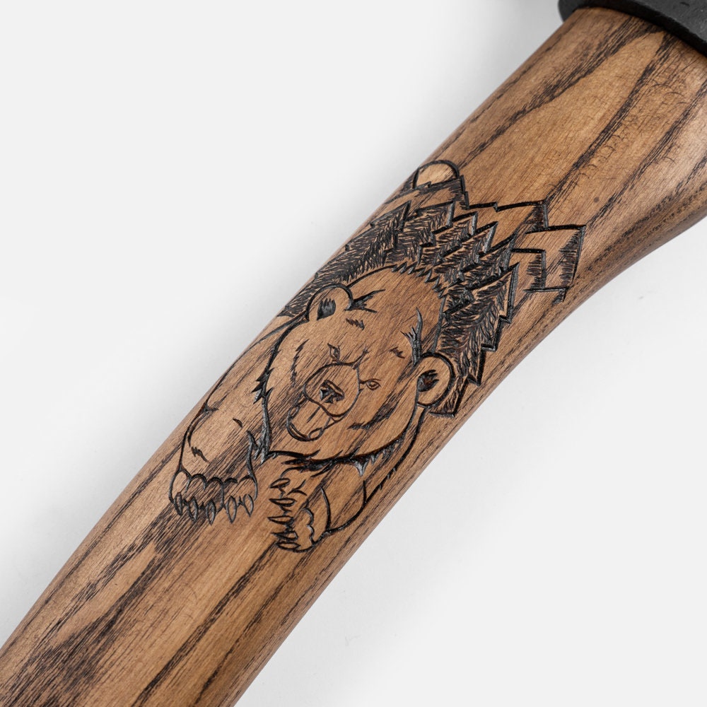 Finnish Forest Axe, Felling Axe, Hand Forged Axe With Leather Case ...