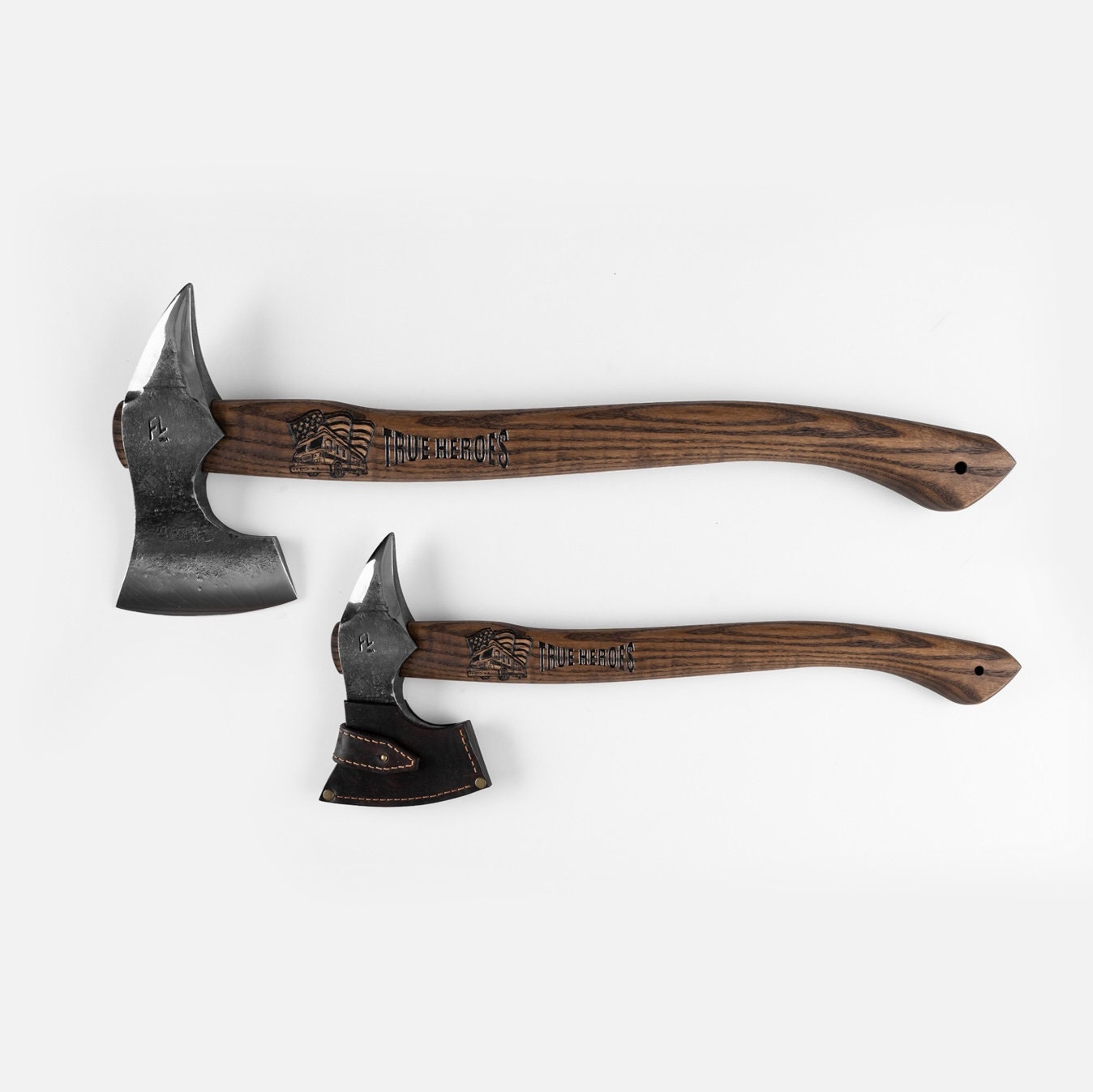 Small Hand-forged Firefighting Hatchet, Splitting Axe, Custom Engraved ...