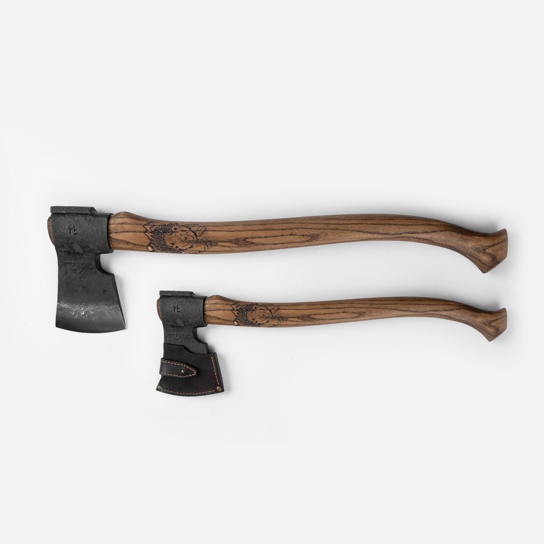 Finnish Forest Axe, Felling Axe, Hand Forged Axe With Leather Case ...