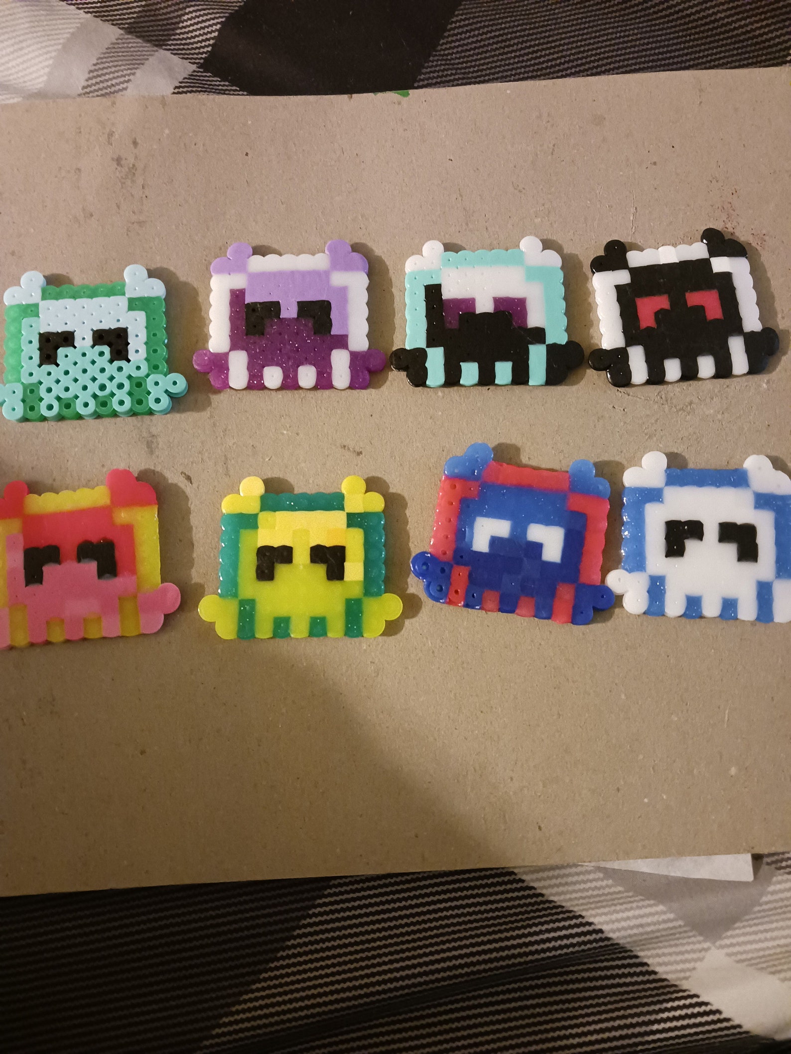 Perler Bead Designs, Pony Bead Patterns, Painted Shells, Etc. I Make ...