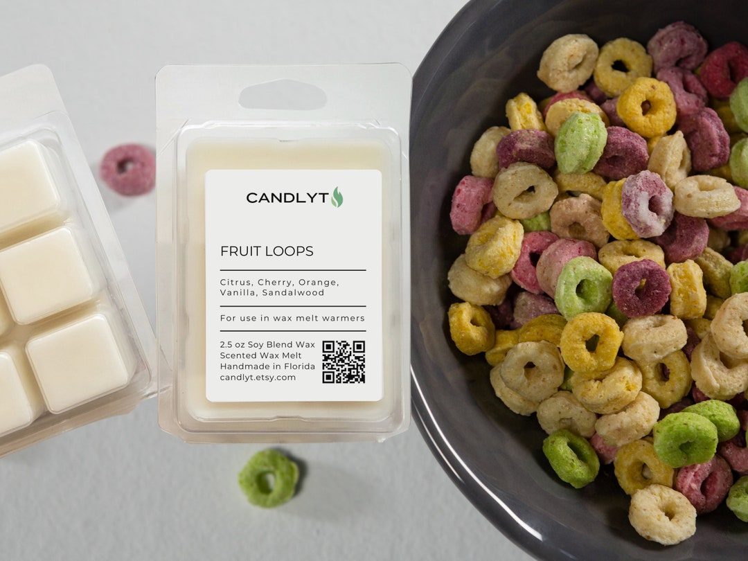 Fruit Loops Wax Melt | Strong Scented | Soy Blend Wax | Bestseller Wax ...
