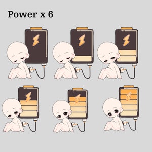 Digital Chibi Bases |chibi Poses Chibi Figure|chibi Template| Adopt ...