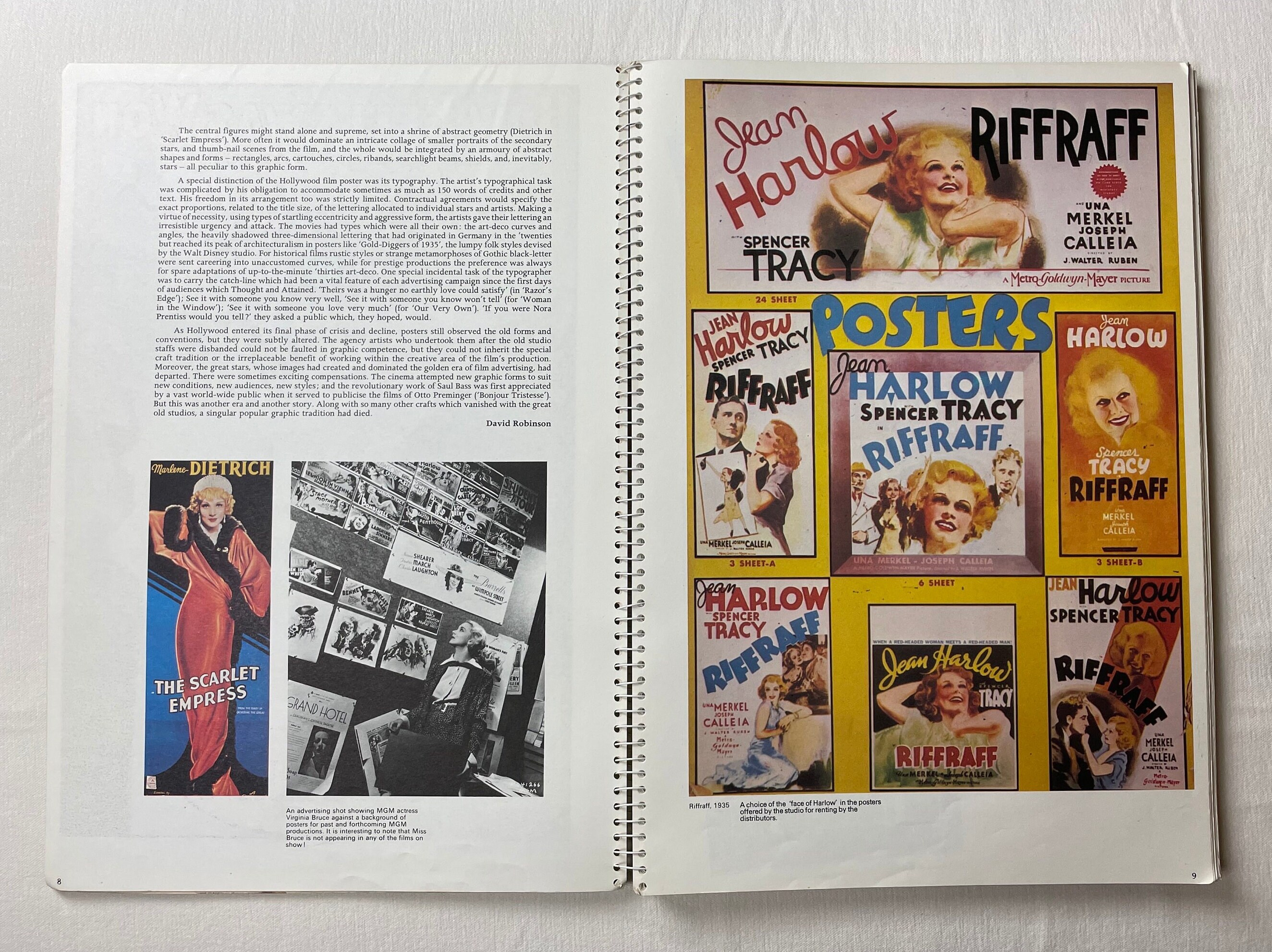 50 Years of Movie Posters Hollywood's Golden Era. Edited by John Kobal ...