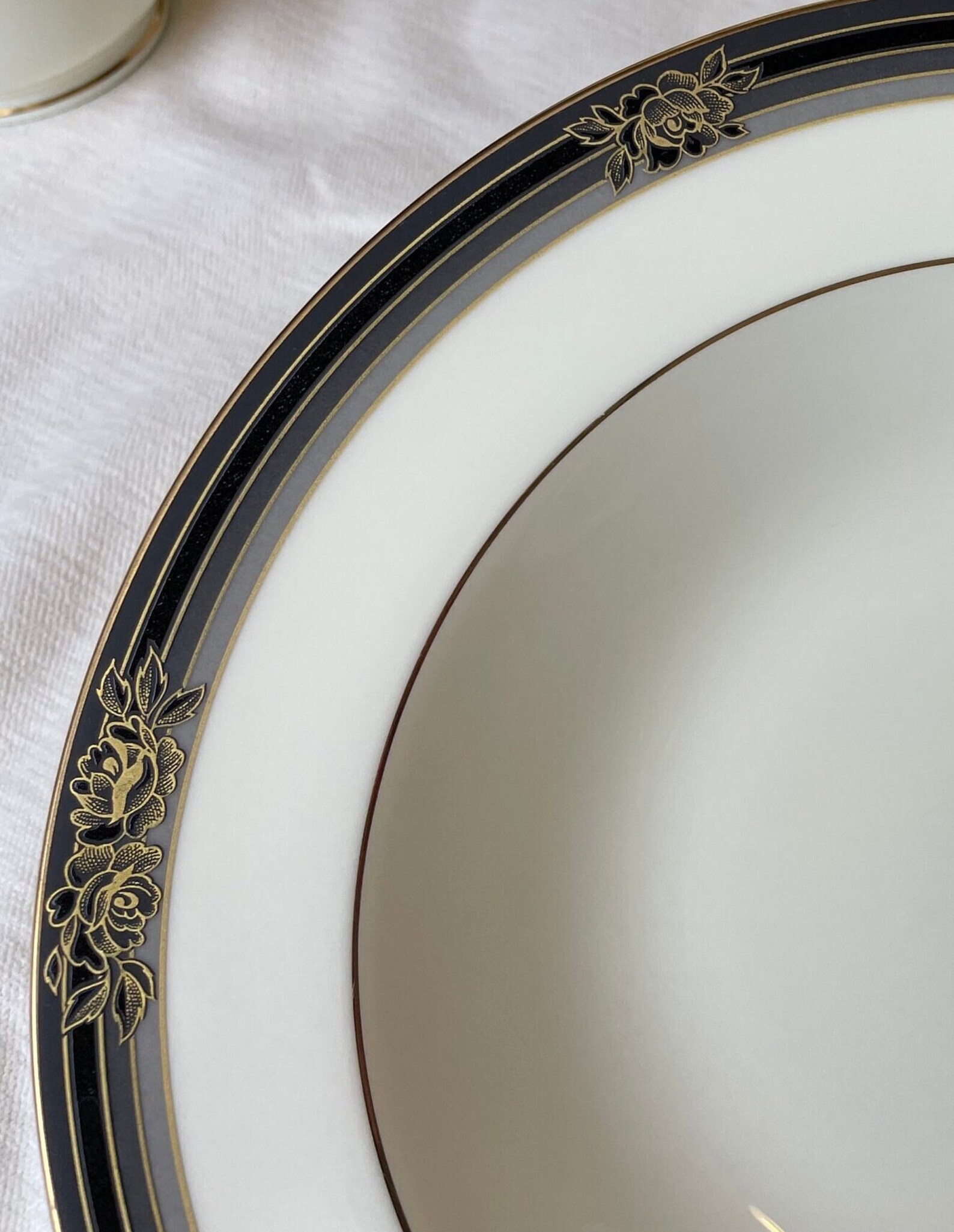 Noritake Spell Binder Bone China. Made in Japan 1983 1993. Cream-colored Porcelain With Stunning ...