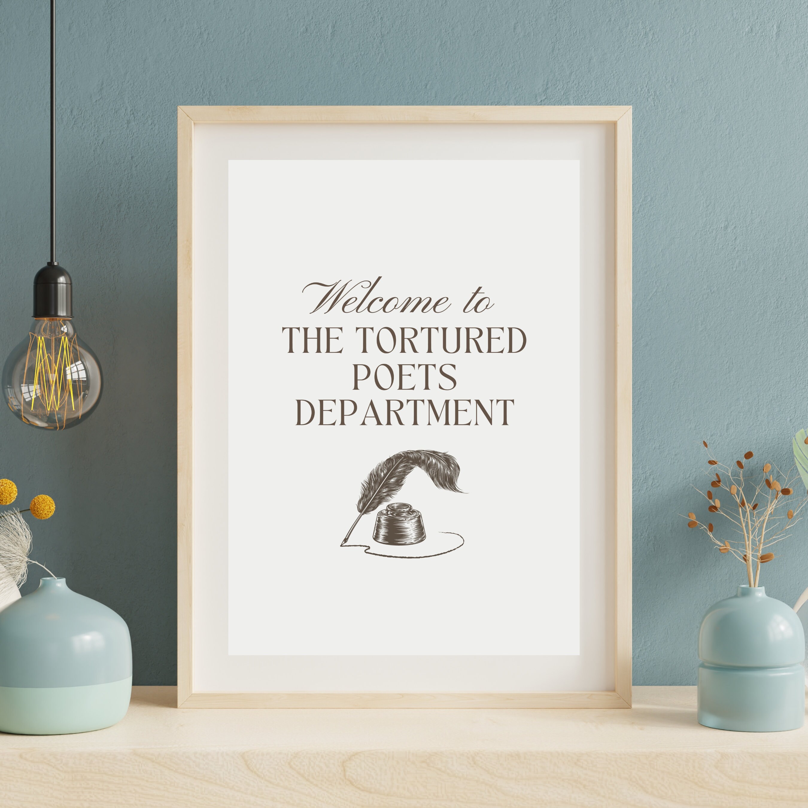 TTPD wall art, TTPD poster, Taylor The Tortured Poets Department poster ...