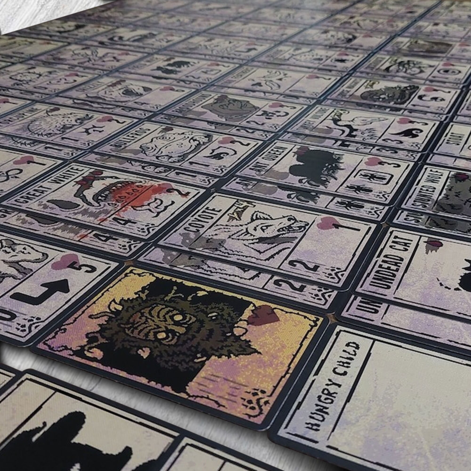 Inscryption Card Game With 206 Laminated Cards With Playmat Fully ...