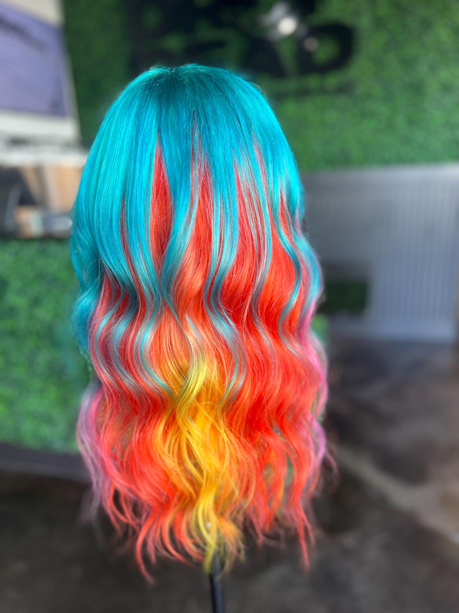 20 Inch Custom Colored Lace Front Wig - Etsy