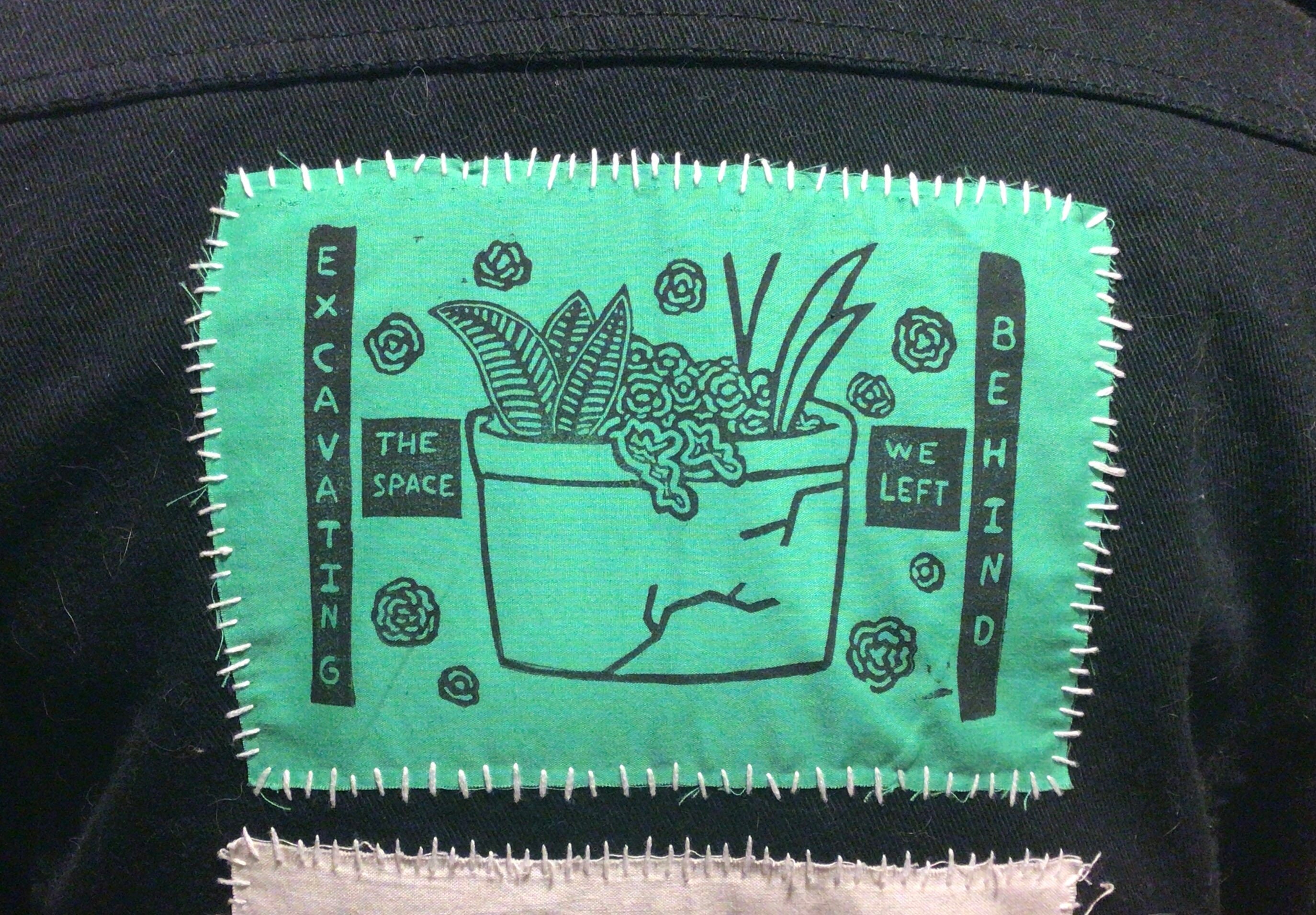 The Mountain Goats Linocut Print Patch - Design Your Own Container ...