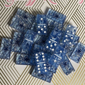 Handmade Cowboys NFL Domino Set - Etsy