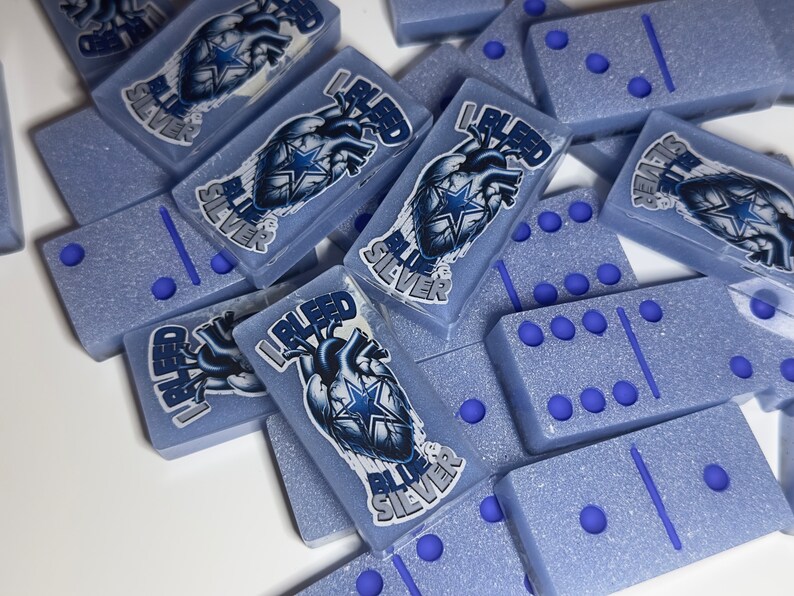 Handmade Cowboys NFL Domino Set - Etsy