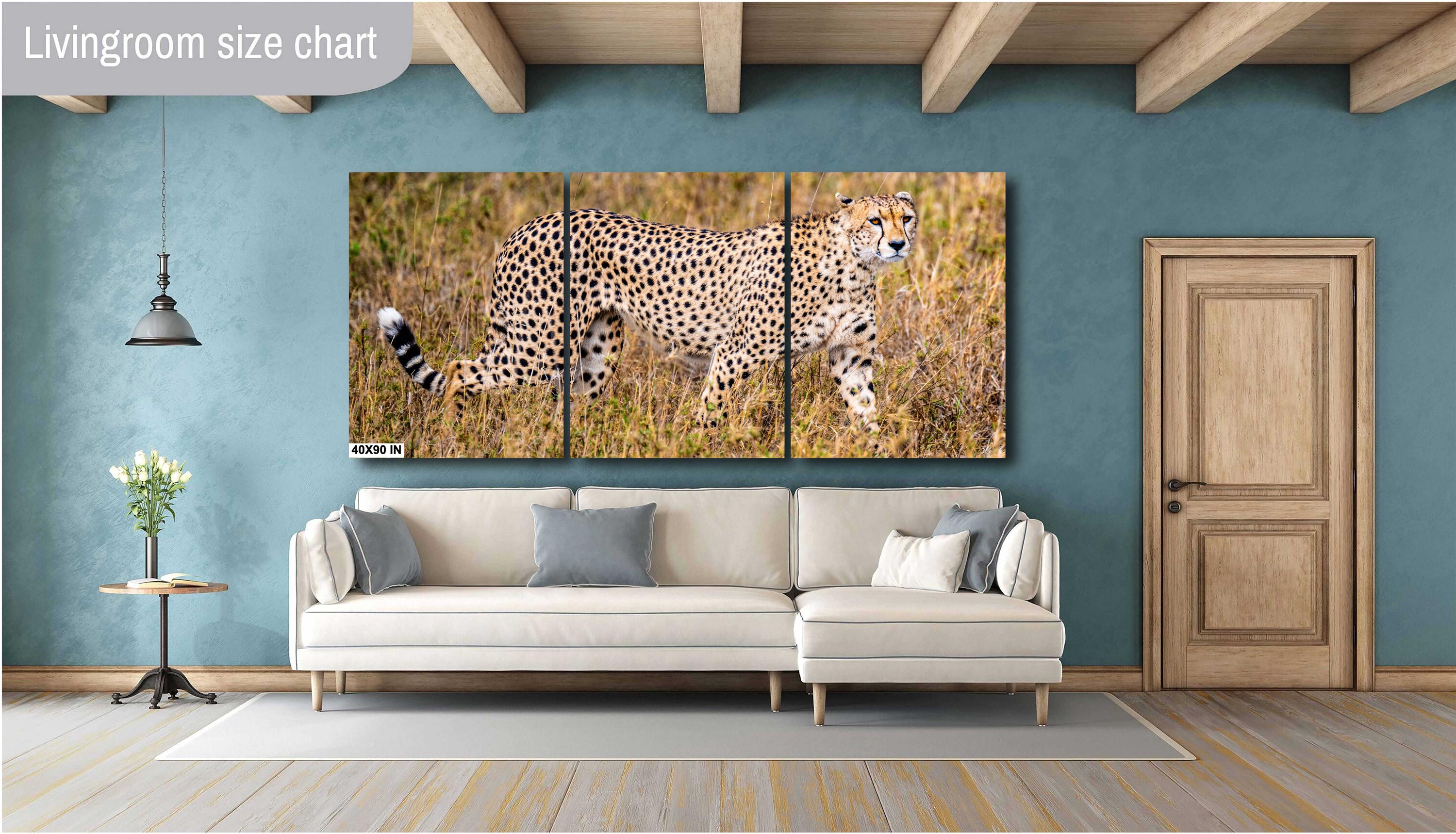 Cheetah Hunting: Africa Big Cats | 91024 | Hunting Lithe Predators - Etsy