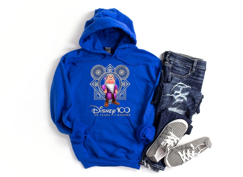 Disney Grumpy Sweatshirt, Disney 100 Years of Wonder Grumpy Hoodie ...