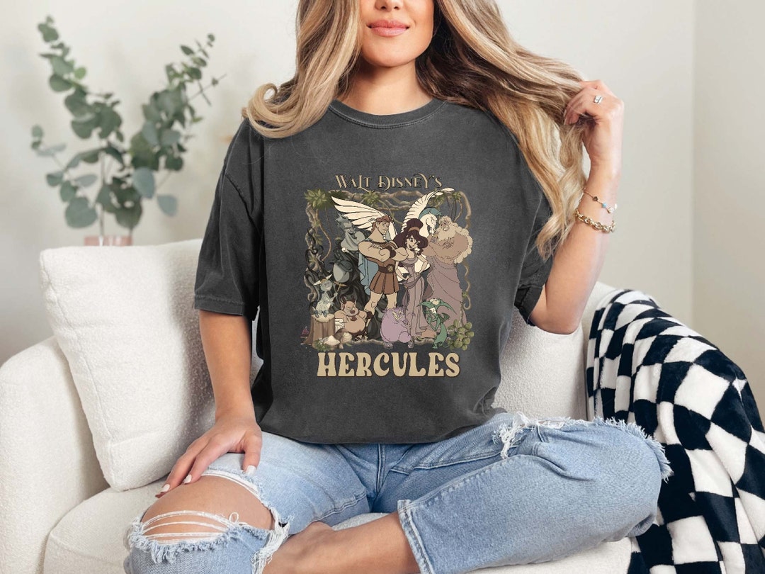 Vintage 90's Disney Hercules Comfort Colors Shirt, Vintage Hercules ...
